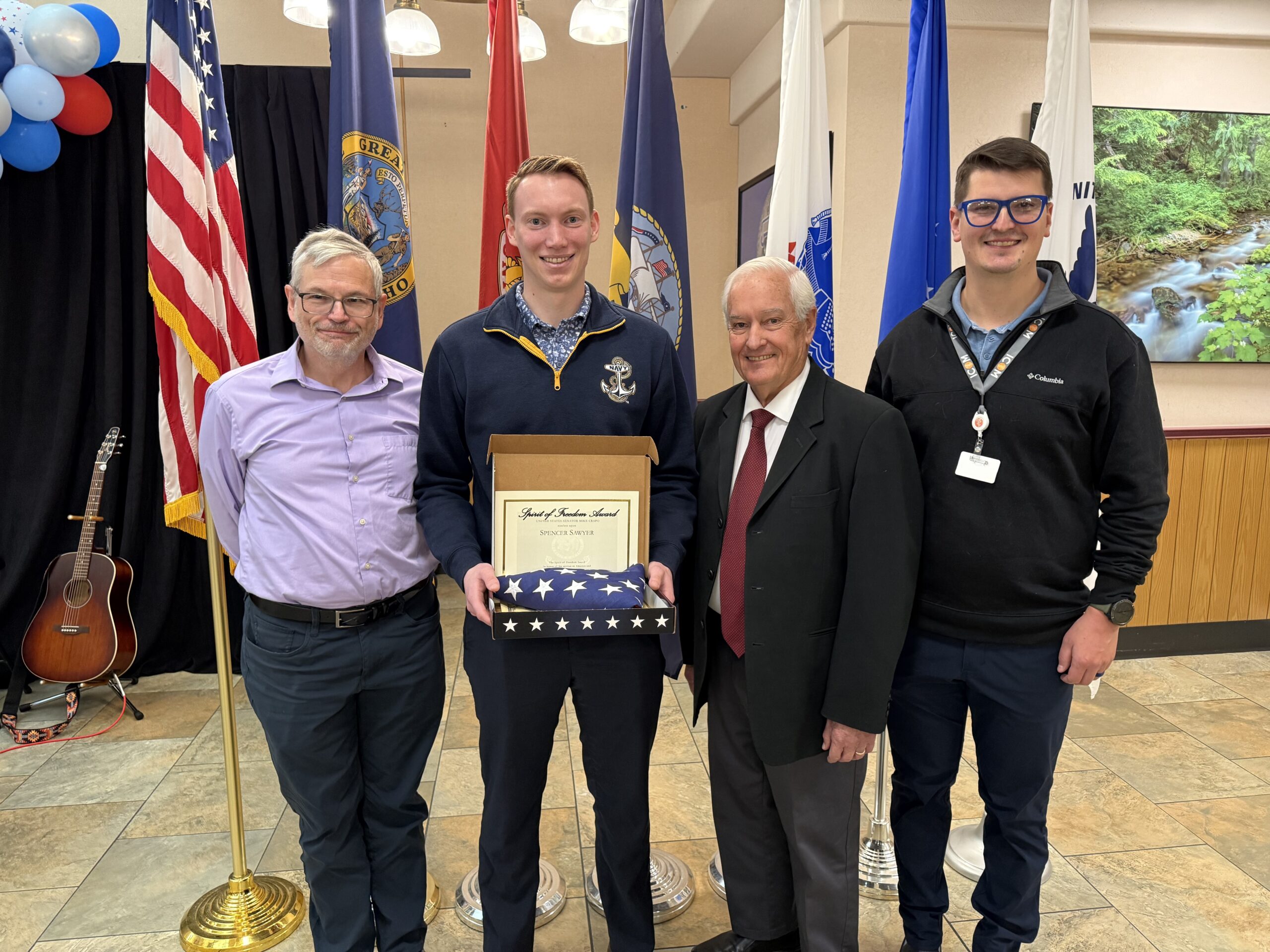 ICOM Student Wins Senator Crapo's Freedom Award | ICOM