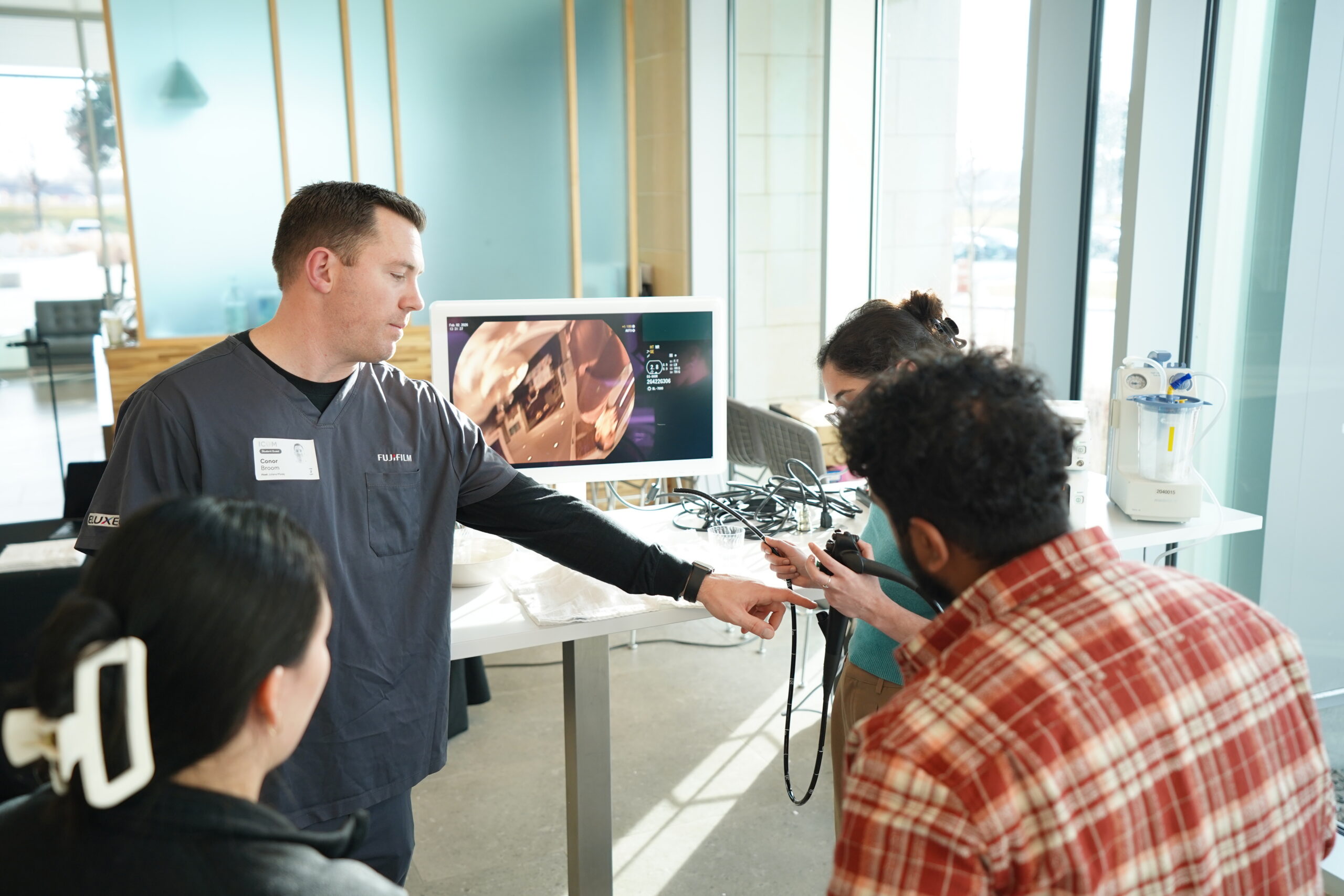Gastroenterology Club Brings Endoscopy Simulation Experience to Campus ...